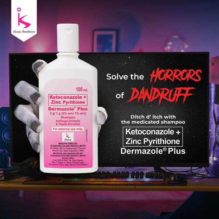 DERMAZOLE Plus Shampoo 50mL | Lazada PH
