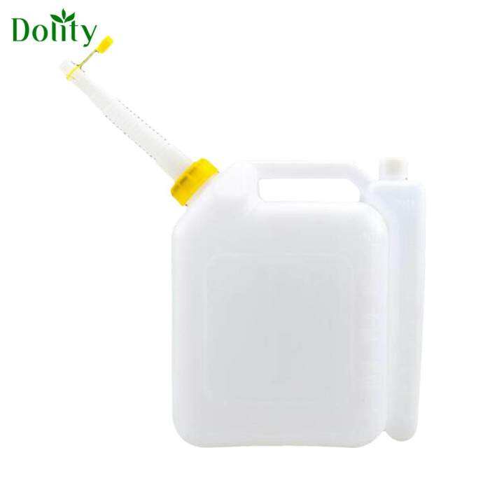 Dolity Fuel Oil Mixing Bottle Oil Ratio Bottle Oil Can for Measuring ...