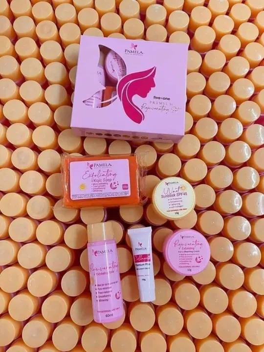 For Glowing and Radiant Skin Get Pamela 5in1 Rejuvenating Set with ...