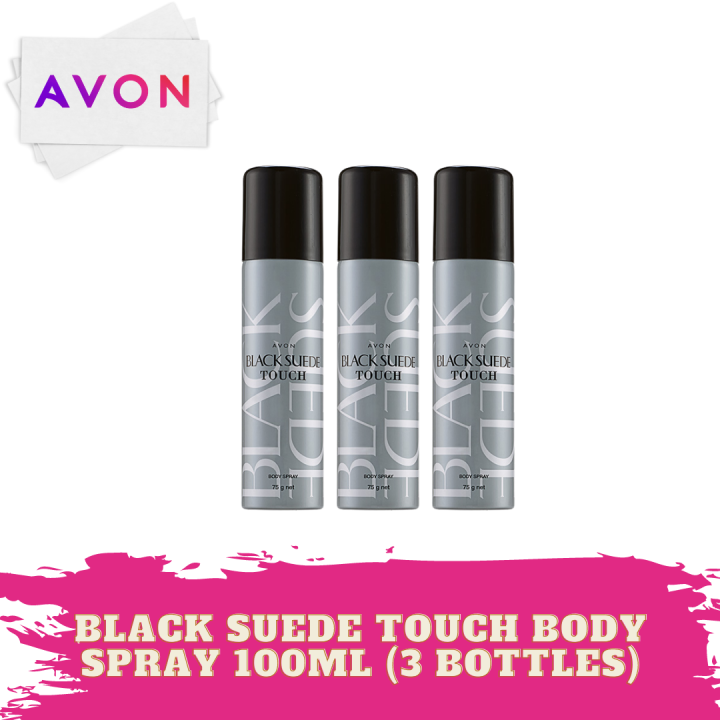 AVON Black Body Spray for MEN 100ml | Lazada PH