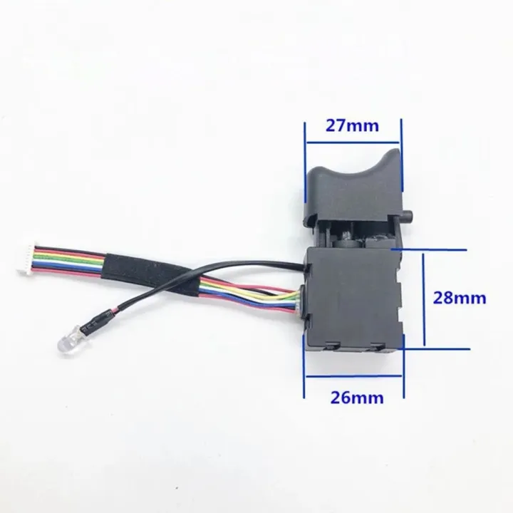 Unnicoco Brushless Wrench Switch 7.2V‑24V Adjustable Speed Drill Switch ... Unnicoco Brushless Wrench Switch 7.2V‑24V Adjustable Speed Drill Switch ...