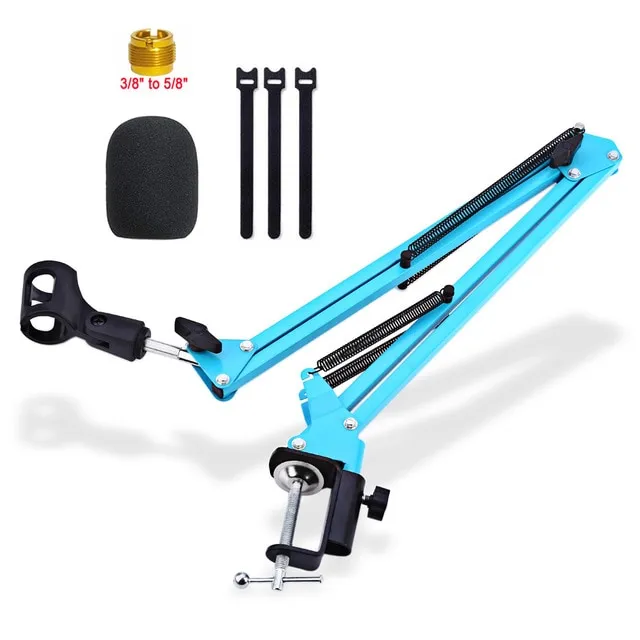 NB-35 Microphone Stand Desk Adjustable Suspension Boom Scissor Arm ...