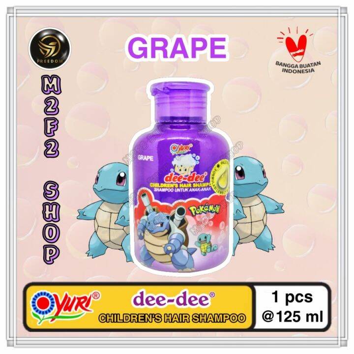 Dee-Dee Shampoo Botol Anak Grape | Anggur - 125 ml (Kemasan Satuan ...