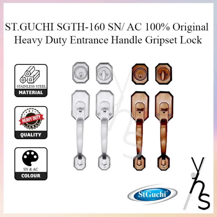 ST.GUCHI SGTH-160 SN/ AC 100% Original Heavy Duty Entrance Handle ...