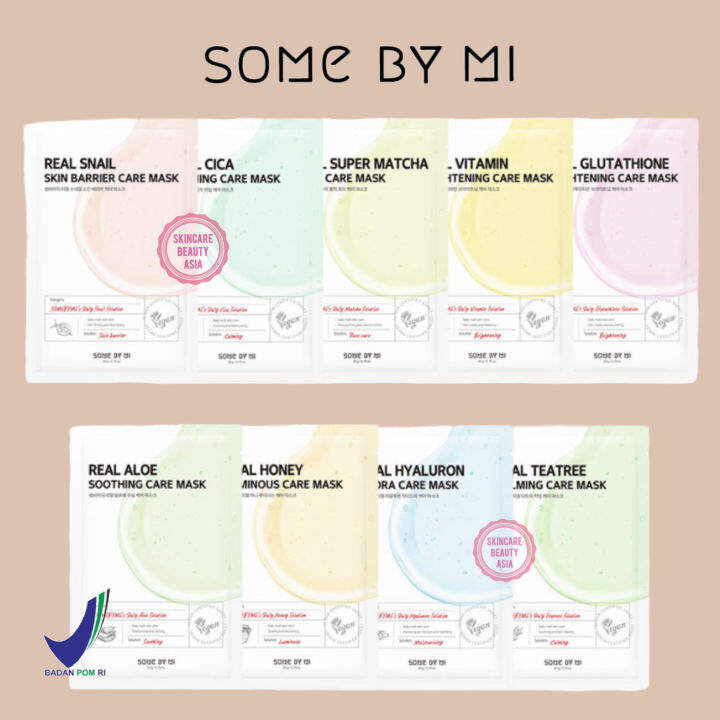 SOMEBYMI Real Care Sheet Mask 20g | Lazada Indonesia