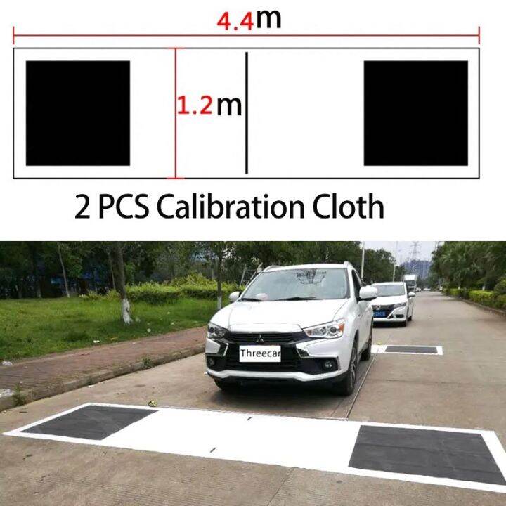 2PCS 4.4×1.2mcar 3D Calibration Cloth Special For 360 Degree Surround ...