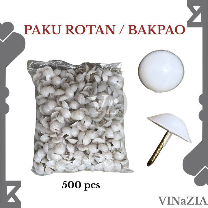 AMBALAN PAKU ROTAN / PAKU KURSI / PAKU BAKPAO 1 PACK 500 PCS | Lazada ...