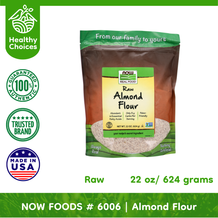 NOW REAL FOODS USA #6006 | EXPIRY: 5/31/2023 : Almond Flour Pure 22oz ...