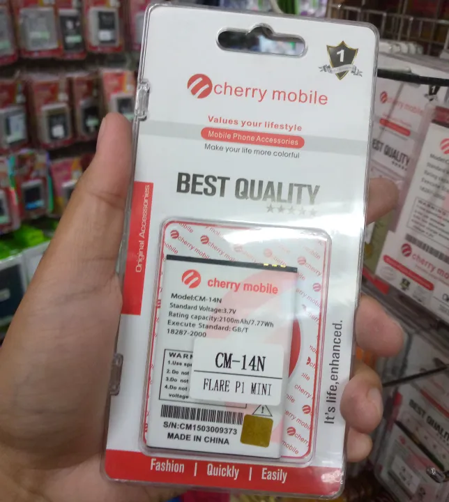 CM-14N Cherry Mobile Flare P1 Mini Original Cherry Mobile Battery ...
