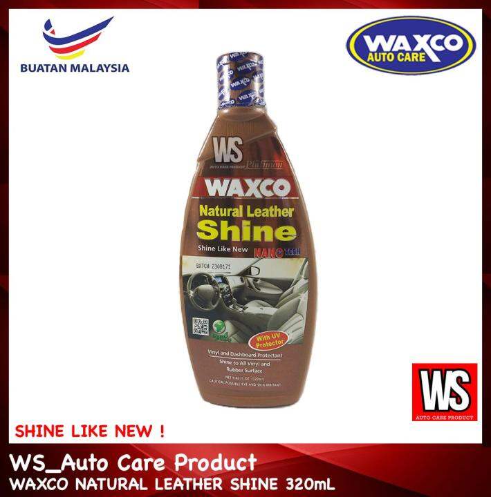 WAXCO NATURAL LEATHER SHINE 320mL | Lazada