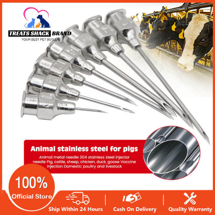 10Pcs Syringe Needles Dispensing Needle with Luer Lock Veterinary ...