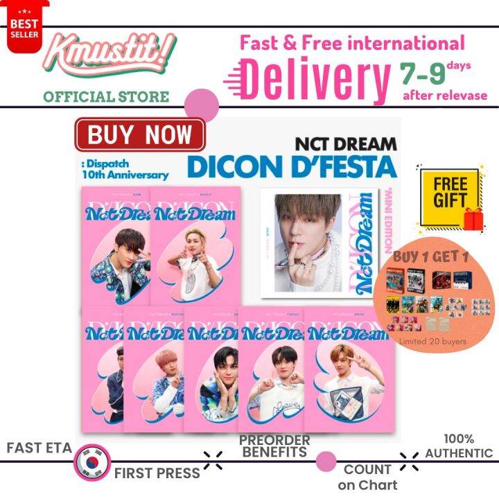 【2022 NEW】DICON MINI nctdream NCT DREAM DICON Dfesta mini edition ...