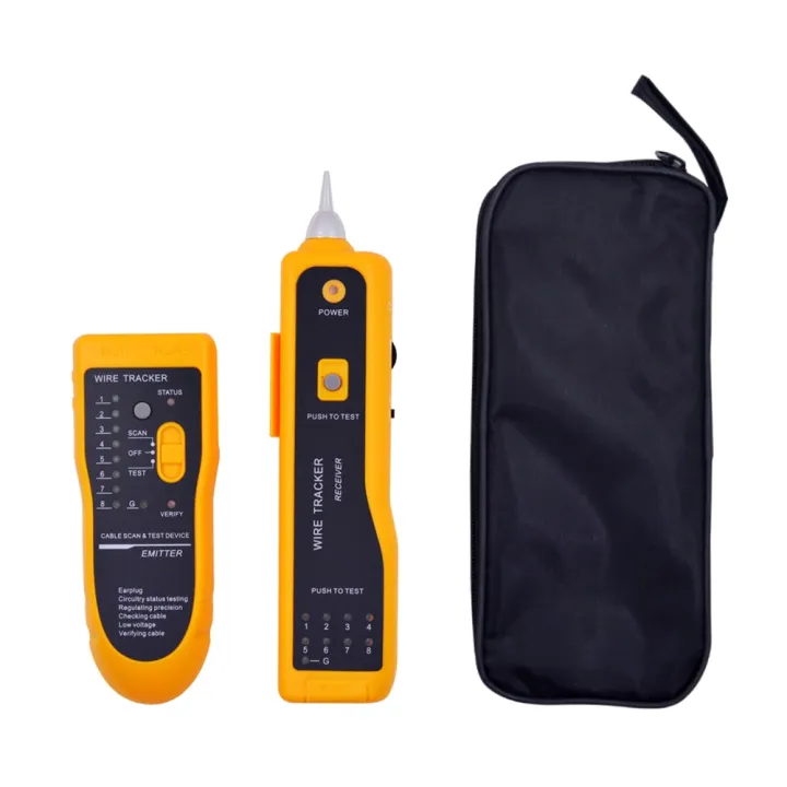 CHIPAL JW-360 LAN Network Cable Tester Diagnose Tone Cat5 Cat6 RJ45 UTP ...