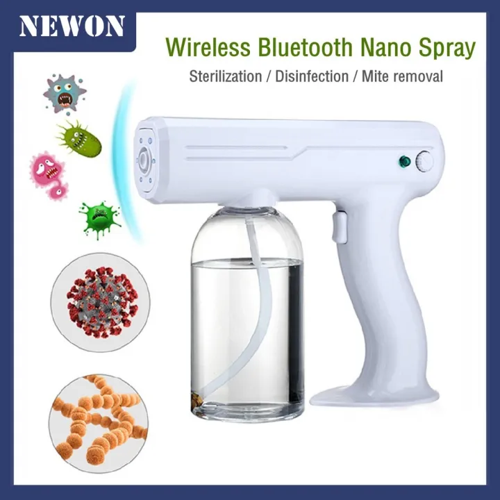 BY HA. Disinfection Machine Gun Anion Blue Ray Nano Sprayer Handheld ...