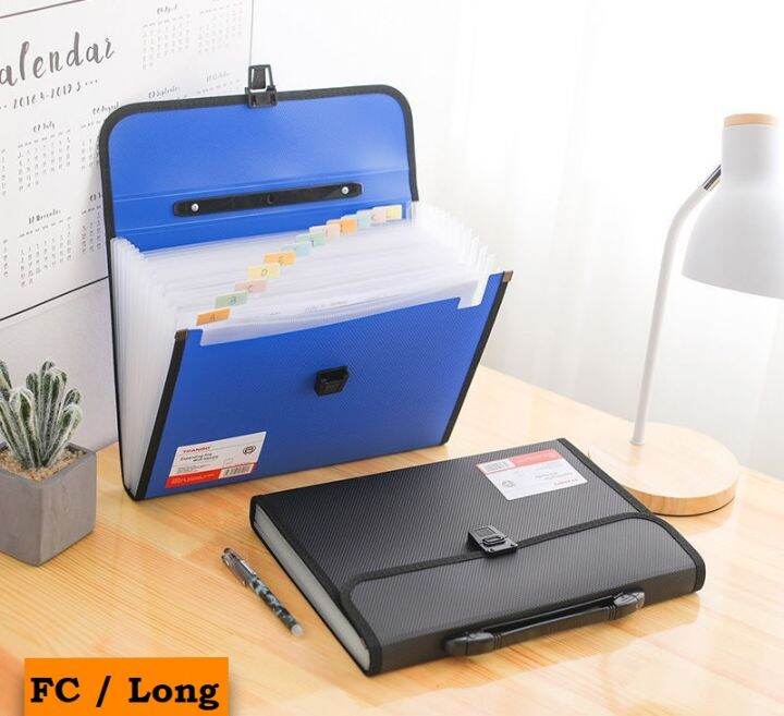 Expanding File Document Source portable organ bag multi-layer file bag ...