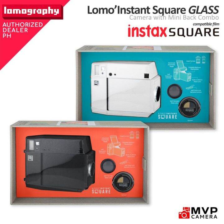 Lomography Lomo’Instant Instax Square Glass Pigalle Edition Black and ...
