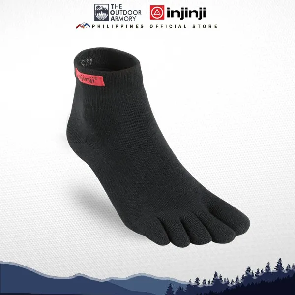 Injinji Unisex Sport Original Weight Micro Coolmax Mini-Crew Toe Socks ...
