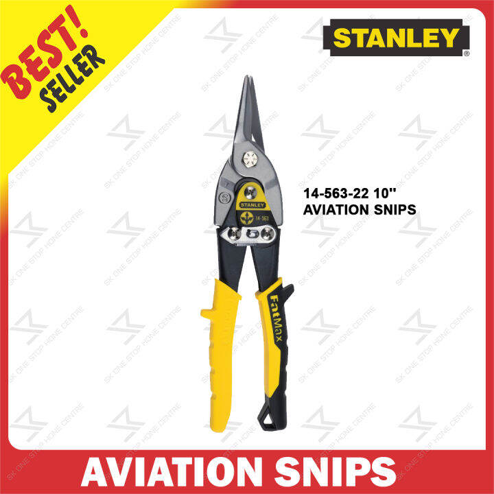 STANLEY 14-563-22 10'' AVIATION SNIPS | Lazada