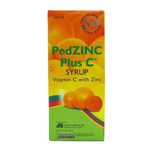 PEDZINC PLUS C Vitamin C with Zinc 240 ml | Lazada PH