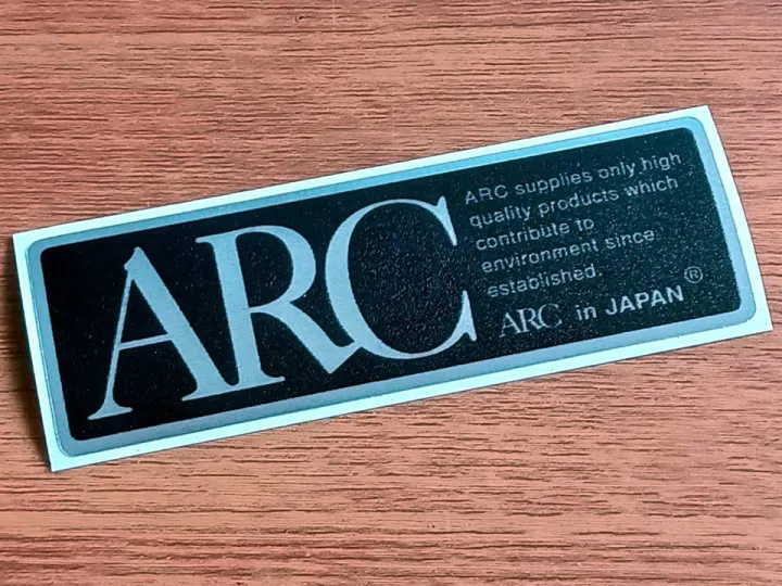 ARC Supplies Only CUSTOM-MADE Brushed Silver Decal | Lazada PH