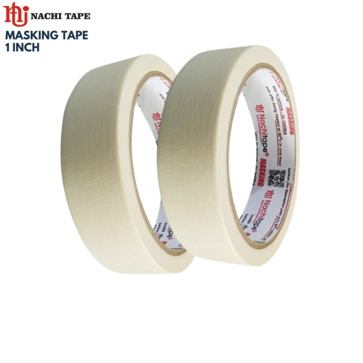 ISOLASI KERTAS MASKING TAPE 24MM 20 YARD NACHI EKATAPE | Lazada Indonesia