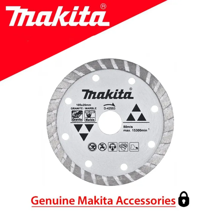 Makita D-42553 4-inches (105mm) Corrugated Diamond Wheel ( Dry Type ...