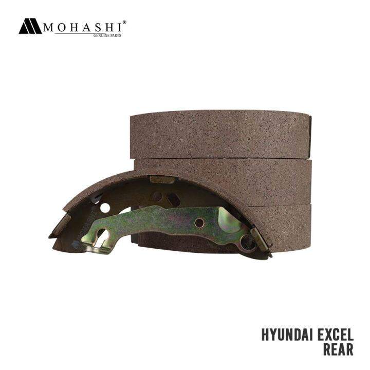 HYUNDAI EXCEL REAR MOHASHI BRAKE SHOE (4PCS) | Lazada PH