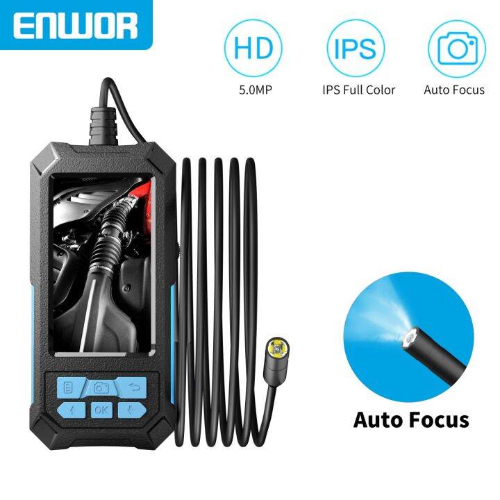 ENWOR Auto Focus Endoscope HD1944P 5.0MP Auto Focus 4.5 Inch IPS Screen ...