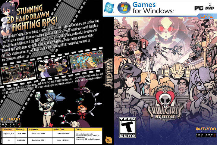 Skullgirls 2nd Encore PC GAME [Offline INSTALLATION] | Lazada