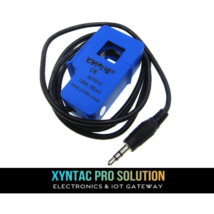 100A SCT-013-000 Non-invasive Split Core Clamp Meter Current ...