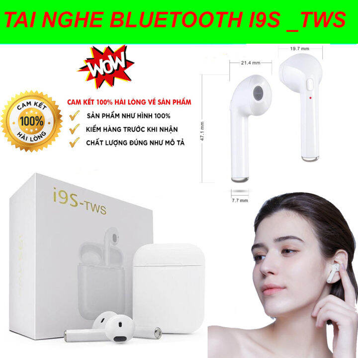 Tai Phone Bluetooth, Tai Nghe Ko Dây, Tai Nghe I9S, Kết Nối Tai Nghe ...