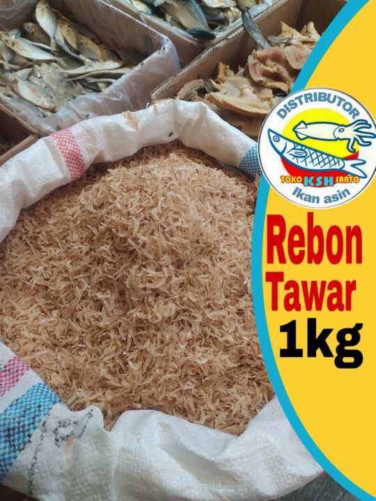 Ikan asin rebon tawar-1kg | Lazada Indonesia