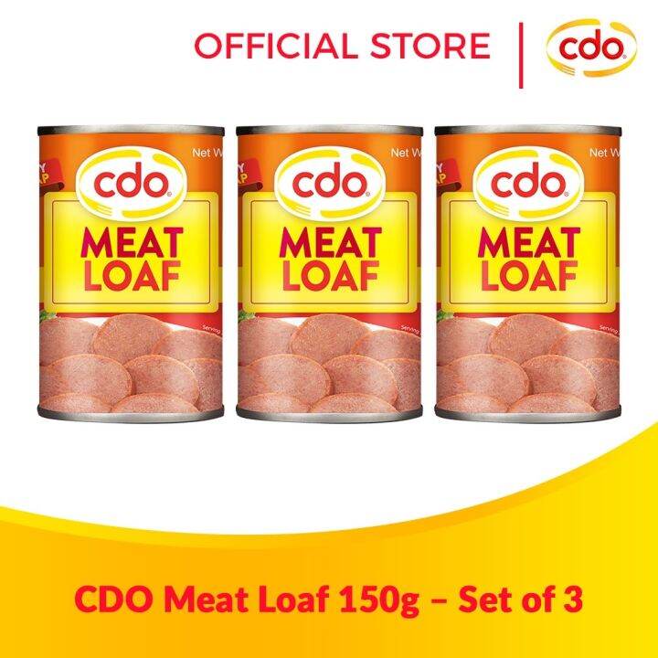 CDO Meat Loaf Classic 150g - Pack of 3 | Lazada PH