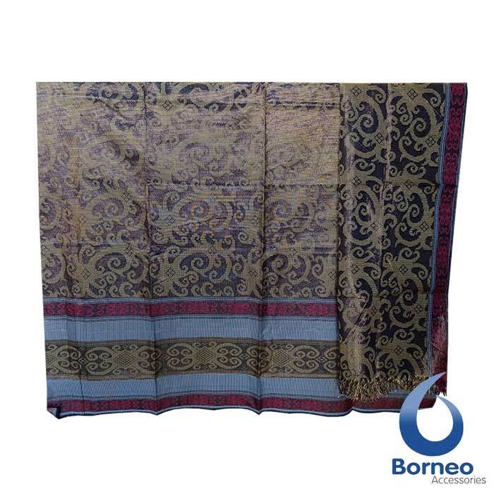Kain Tenun Songket Selendang Motif Dayak Kalimantan | Lazada Indonesia