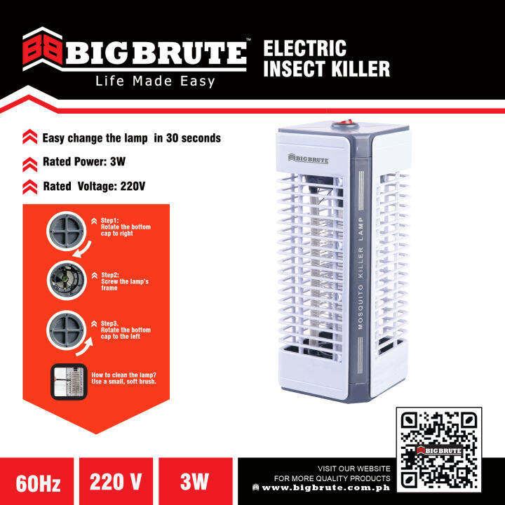 Big Brute Insect Killer 3W | Lazada PH