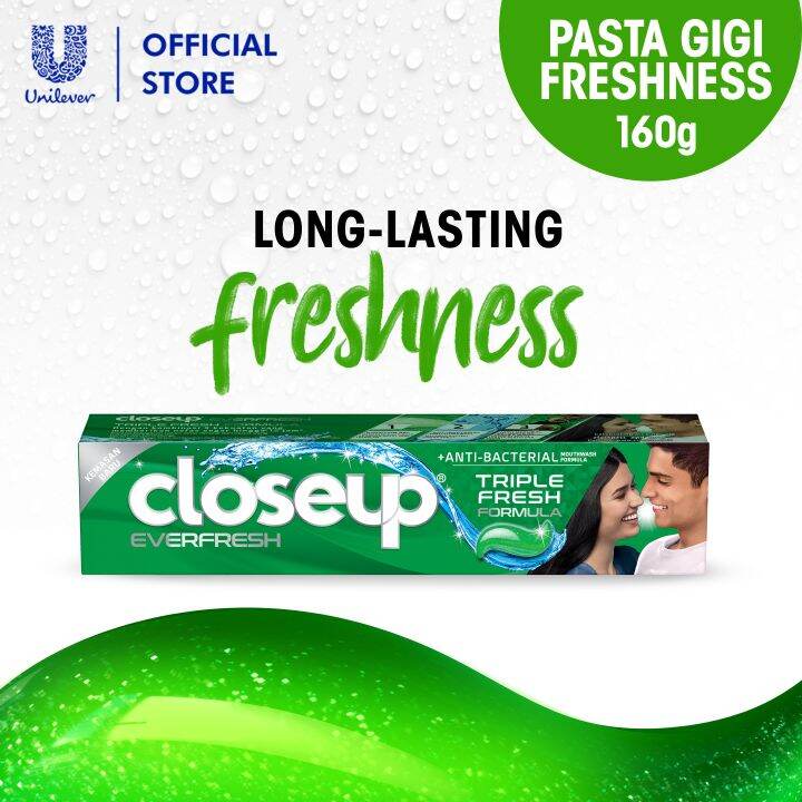 Close up PASTA GIGI Anti Bacterial Toothpaste Ever Fresh Nafas Segar ...