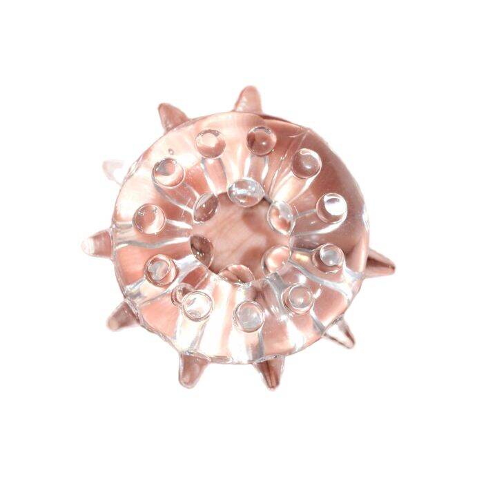 Designed Tickle Stitch Silicone Cock Long Ring (Clear) | Lazada PH