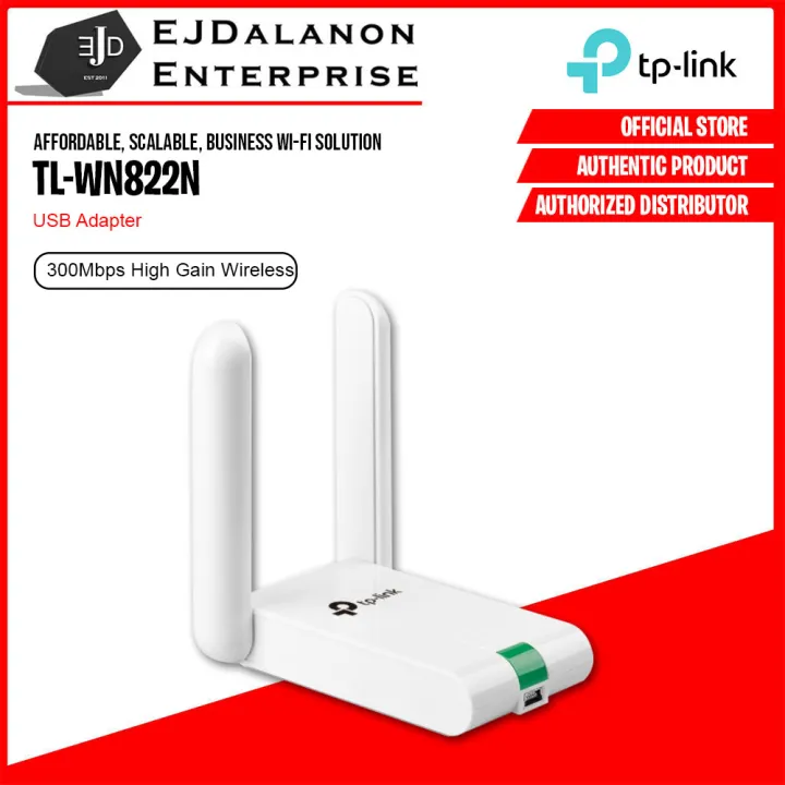 Tp-link TL-WN822N | 300Mbps High Gain Wireless USB Adapter | Wireless ...
