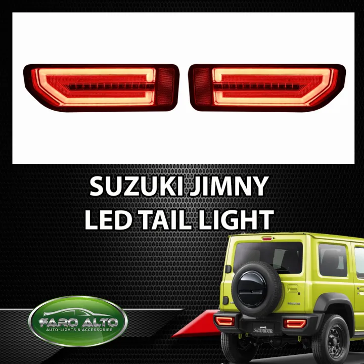 Suzuki Jimny LED Tail Light Assembly Red Lens 2019 - 2020 | Lazada PH