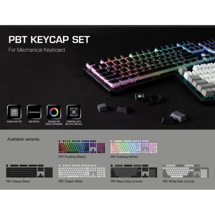 Tecware Pbt Keycaps for Mechanical Keyboard | Lazada PH