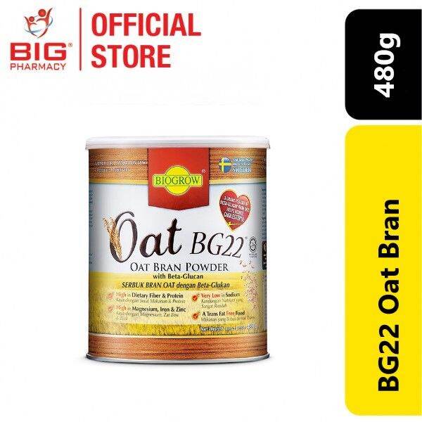 Biogrow Oat Bg22 Oat Bran 480g | Lazada