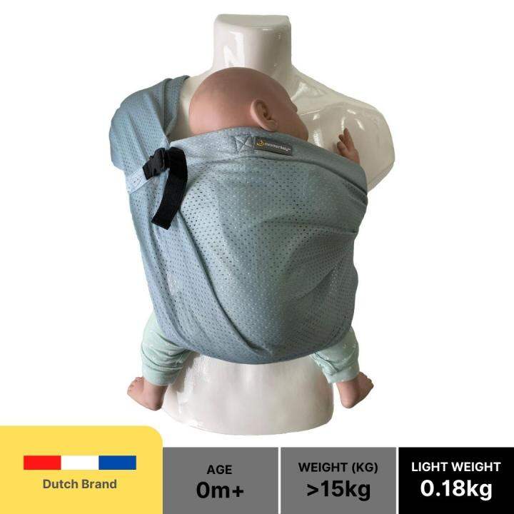 Mini Monkey Mini Sling Air Mesh Baby Carrier Birth to 15kg | Lazada