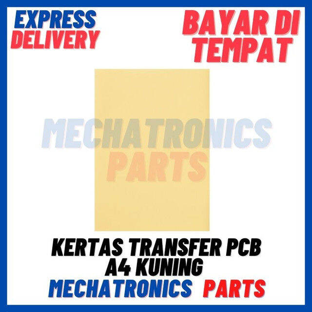 [DEV-9044] KERTAS TRANSFER PCB A4 KUNING JALUR PAPAN HEAT THERMAL PRINT ...