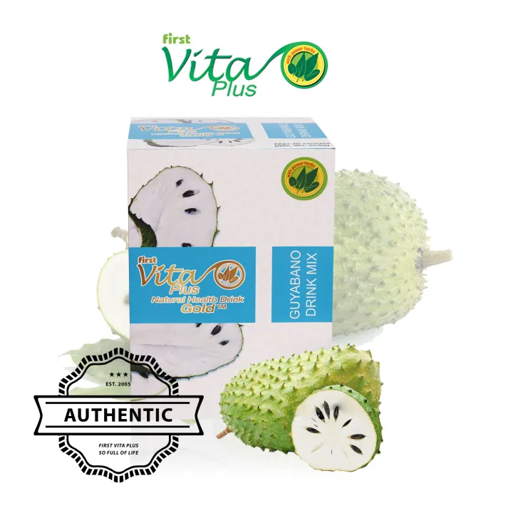 Natural Health Drink - Authentic First Vita Plus Guyabano GOLD | Lazada PH