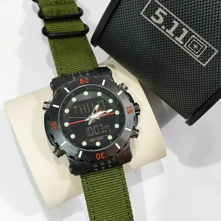 Tactical Series 5.11 Watch Navy Actual-Pic Water Resist | Shock Proof ...