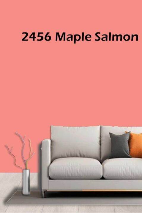 MAJESTIC TRUE BEAUTY SHEEN 1L - 2456 Maple Salmon • Jotun • Smooth Pearl Sheen Finish • Interior ...