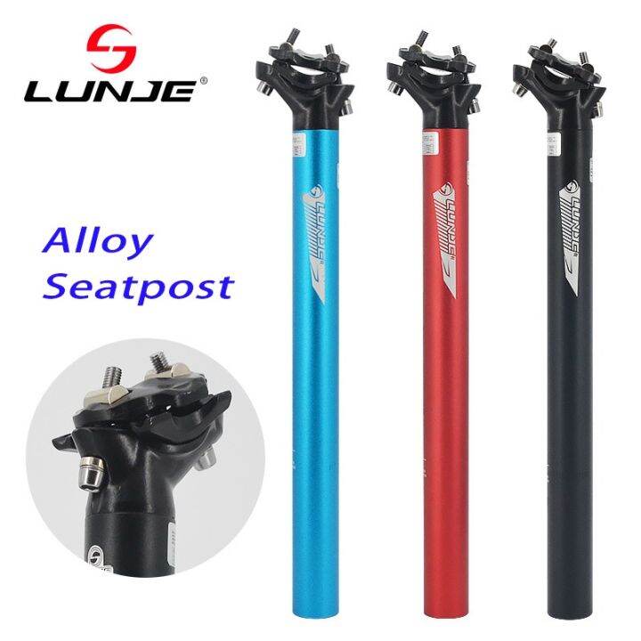 LUNJE 400mm Alloy Seatpost Bicycle 27.2Mm/30.9Mm/31.6Mm Mtb Roadbike ...