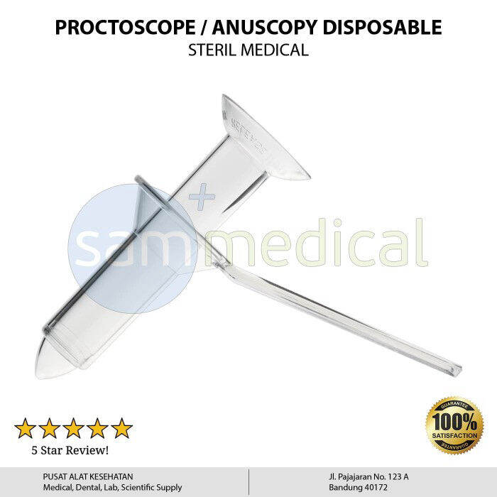 Steril Medical Proctoscope atau Anuscopy Disposable plastik | Lazada ...