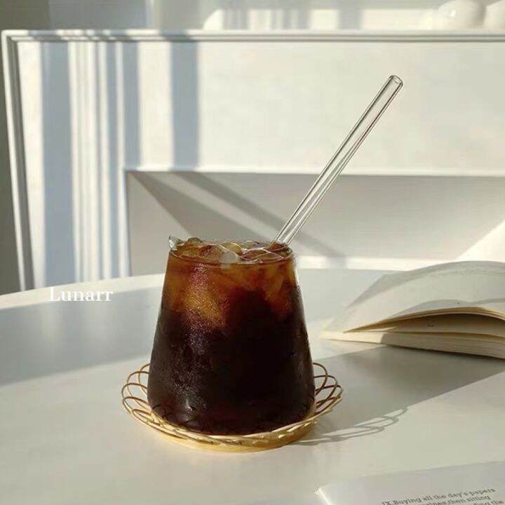 🇲🇾Lunarr💫 360ml Mount Fuji Style Glass Cup //Aesthetic Tableware ...