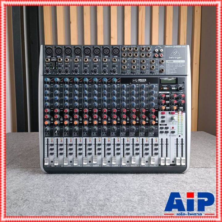 BEHRINGER QX-2222USB mixer QX 2222USB QX2222USB มิกซ์ มิกเซอร์ เครื่อง ...